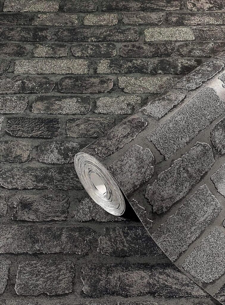 Marburg Texture Anthracite Grey Brick - Merricks Hardware